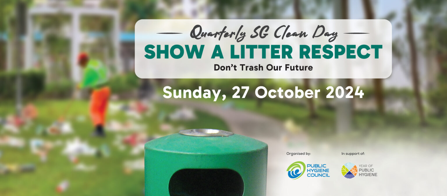 SG Clean Day on Sunday, 27 October 2024 – Chua Chu Kang Town Council