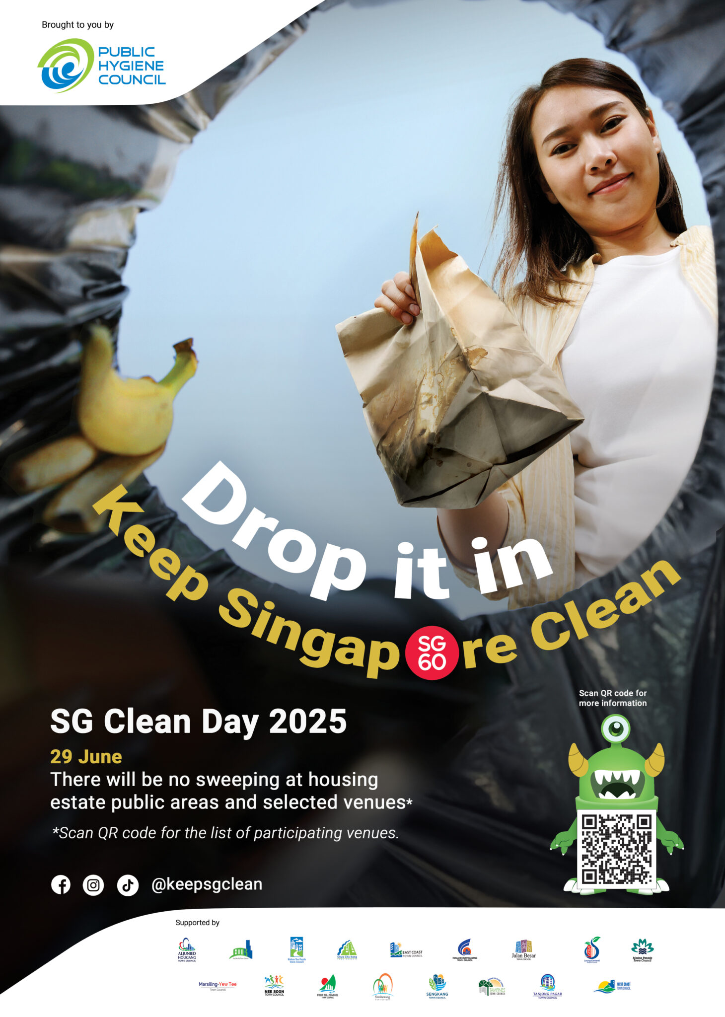 SG Clean Day on Sunday, 29 June 2025 – Chua Chu Kang Town Council